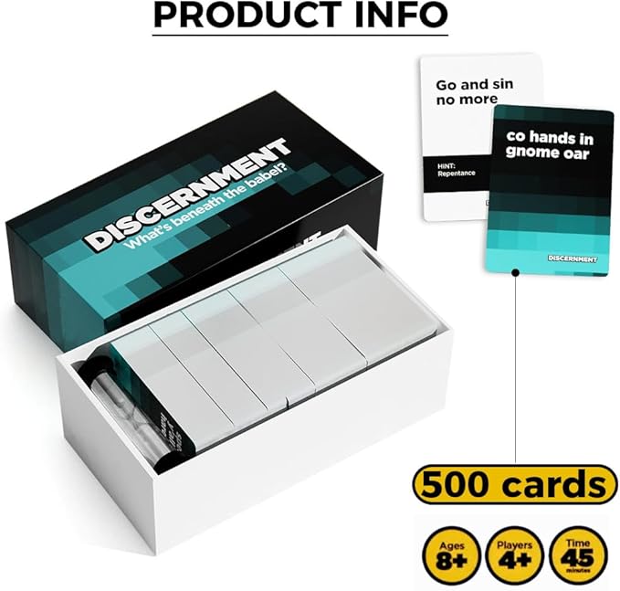 Discernment | What’s Beneath The Babel? -🙏Christian Card Game🤣🎁 ...