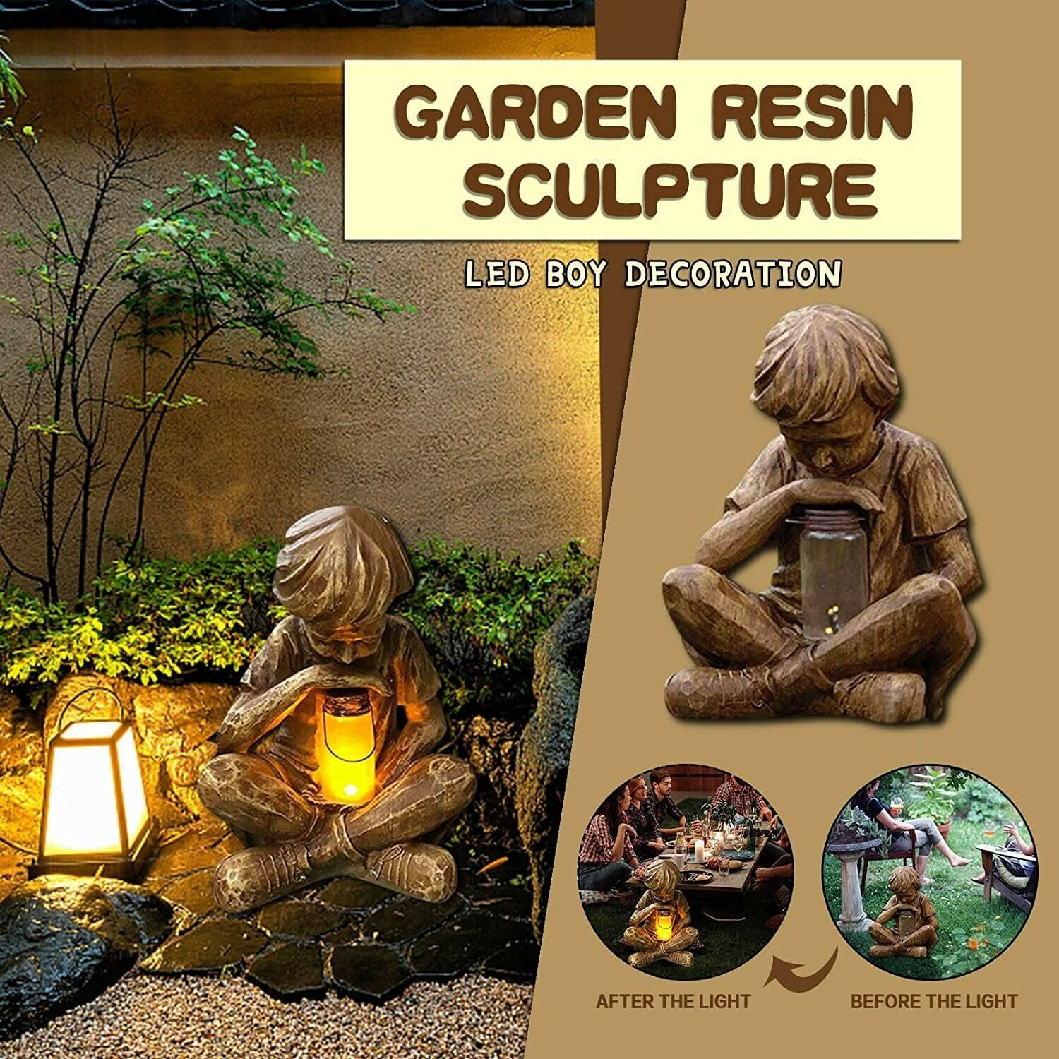 Glimpses of God Boy Statue – Hambort.com