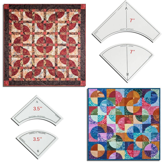Quick Curve Quilt Template Set – Hambort.com