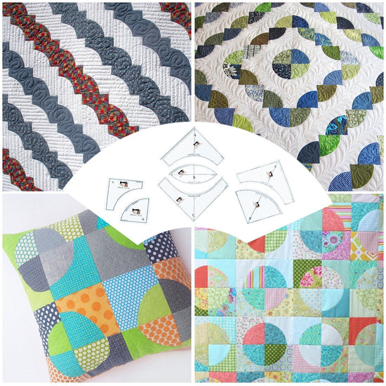 Quick Curve Quilt Template Set – Hambort.com