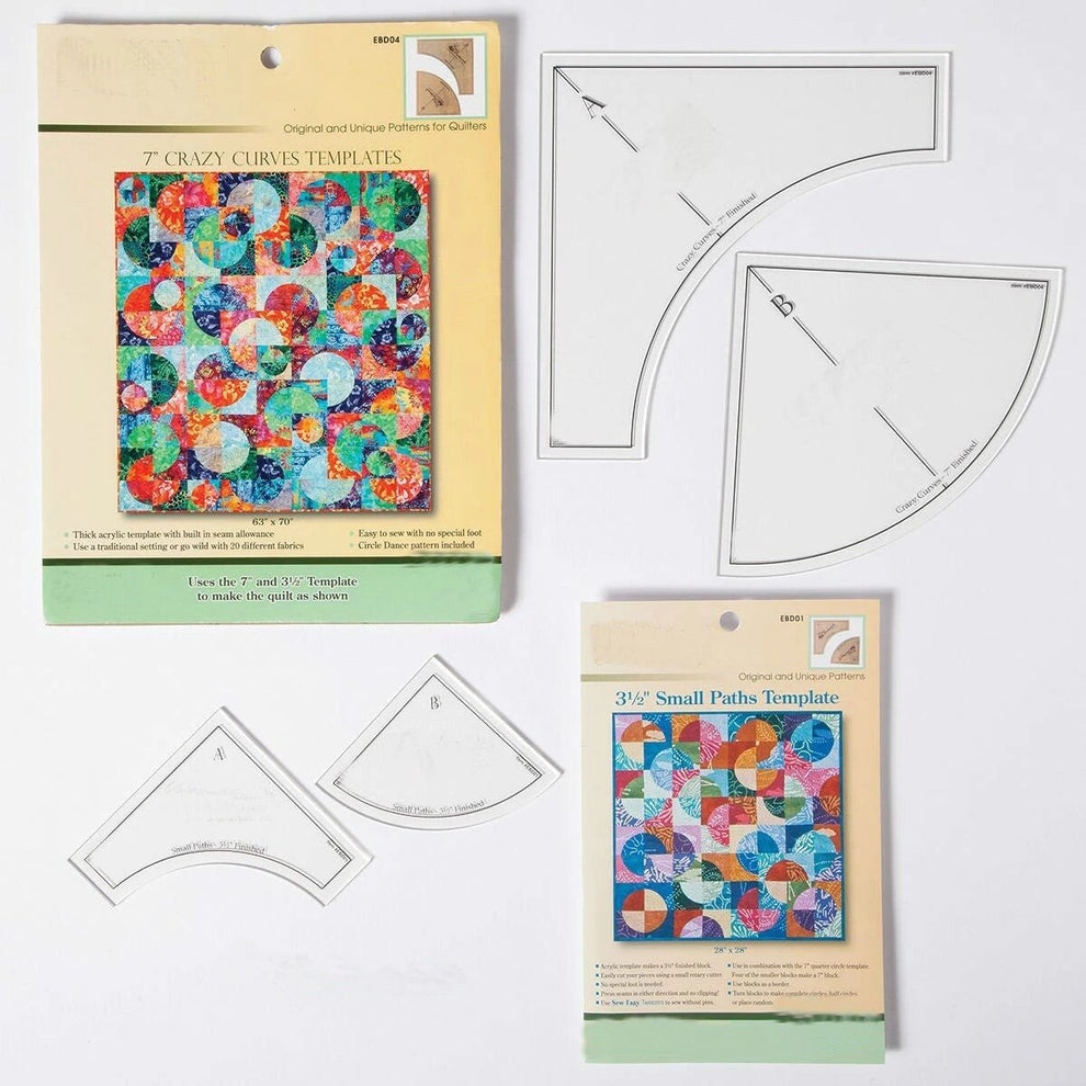 Quick Curve Quilt Template Set – Hambort.com
