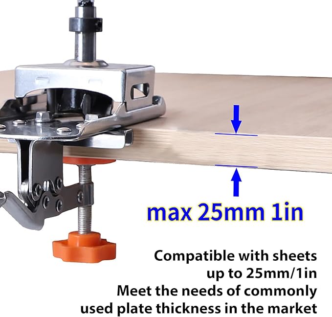 Woodworking 35mm Hinge Boring Jig Hole Opener Kit – Hambort.com