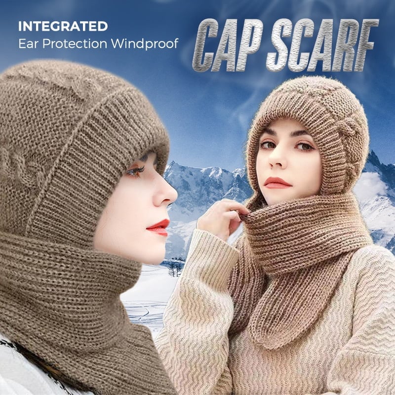 Integrated Ear Protection Windproof Cap Scarf – Hambort.com