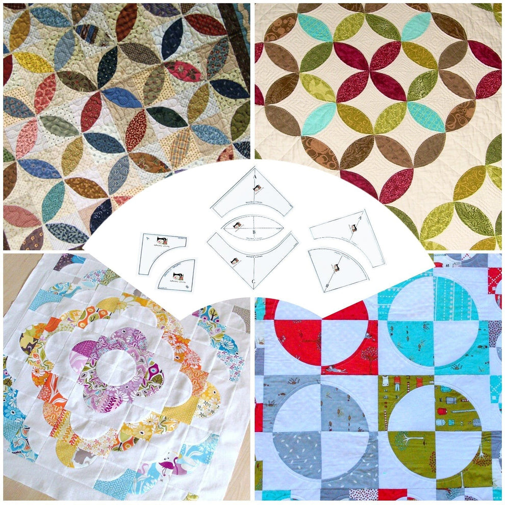 Quick Curve Quilt Template Set – Hambort.com