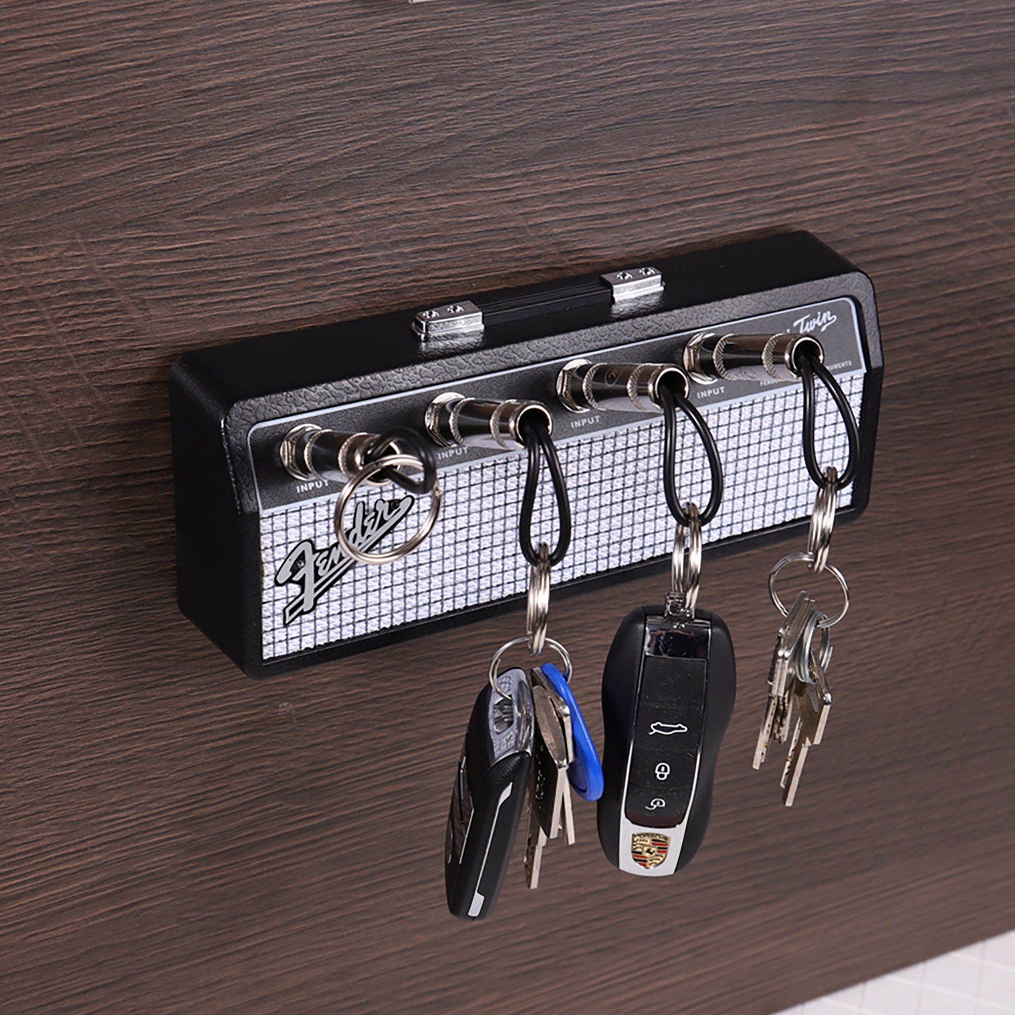 hambort™Musical Jack Rack Key Holder-Guitarist's Key Organizer ...